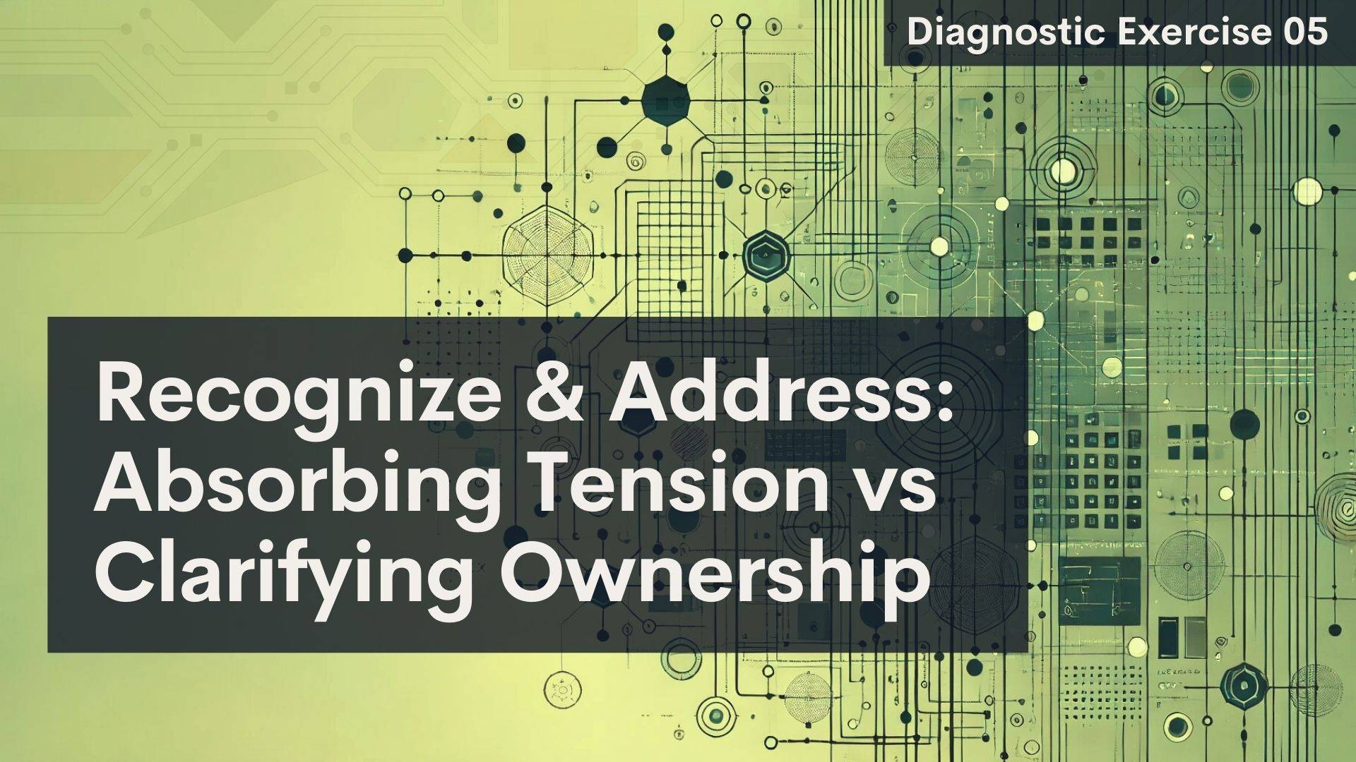 Diagnostic #5 Exercise: The Conflict Buffer - Anthony Veltri